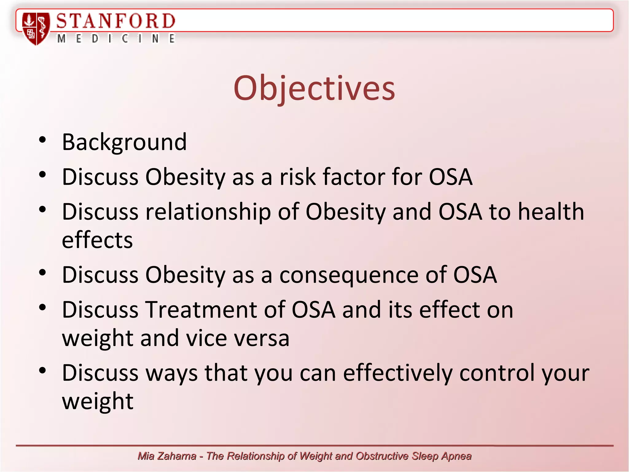 Osa and obesity | PPT