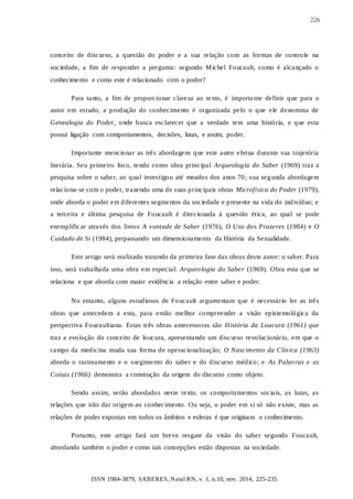 O saber e o poder a contribuição de Michel Foucault.pdf