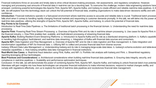 OSACon 2023_ Unlocking Financial Data with Real-Time Pipelines | PDF