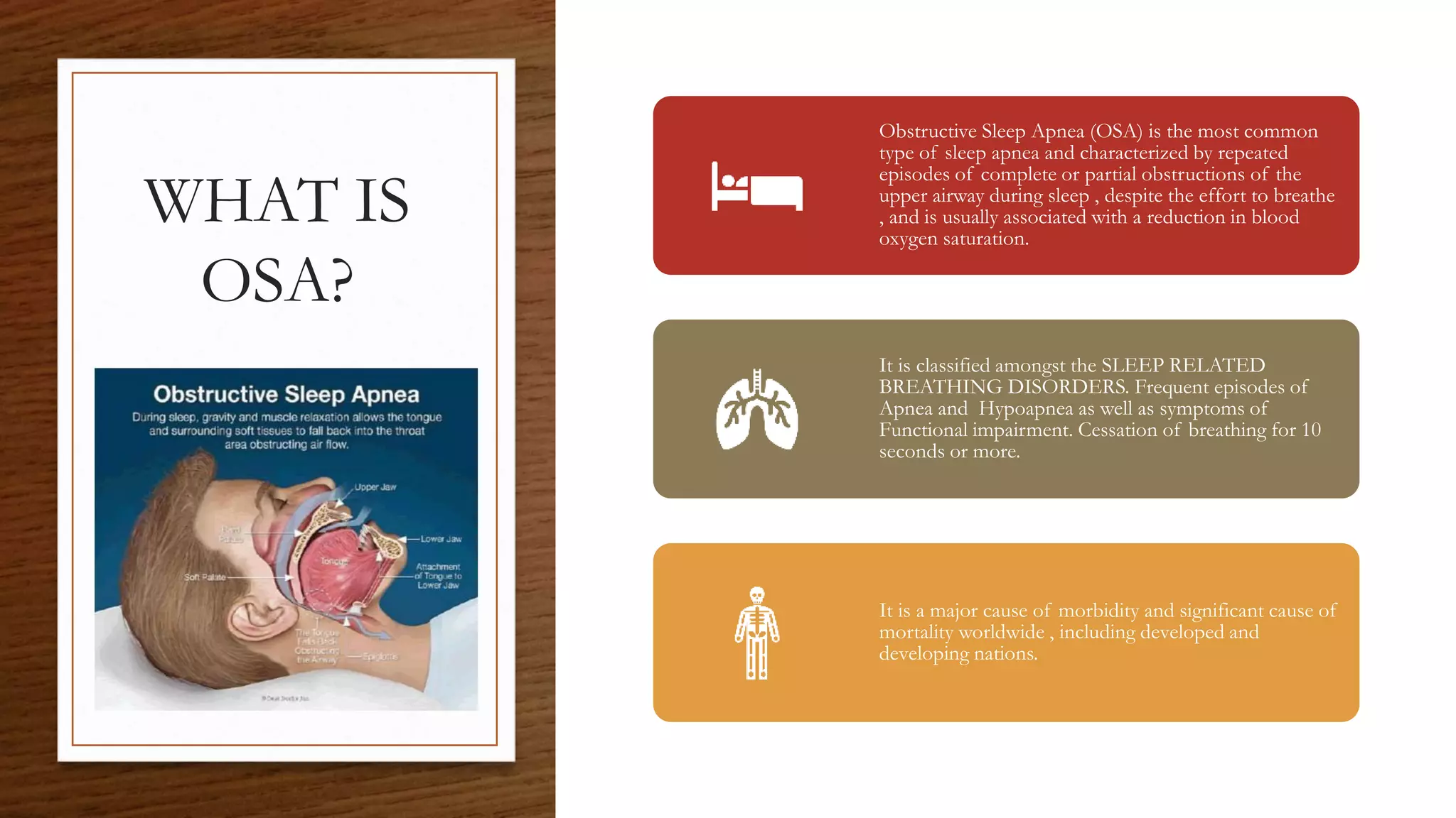 OSA (Obstructive Sleep Apnea) | PPT