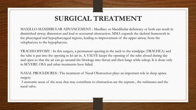 OSA (Obstructive Sleep Apnea) | PPT