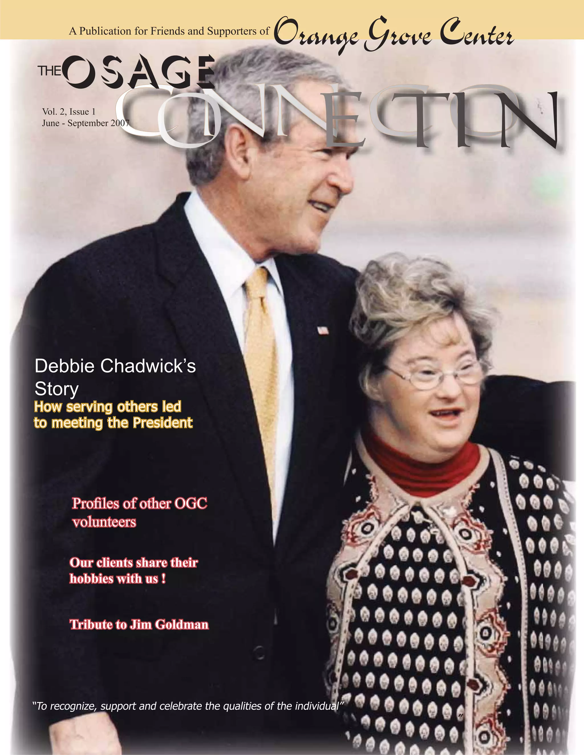 Osage Connection Summer 2007 (cover page) | PDF