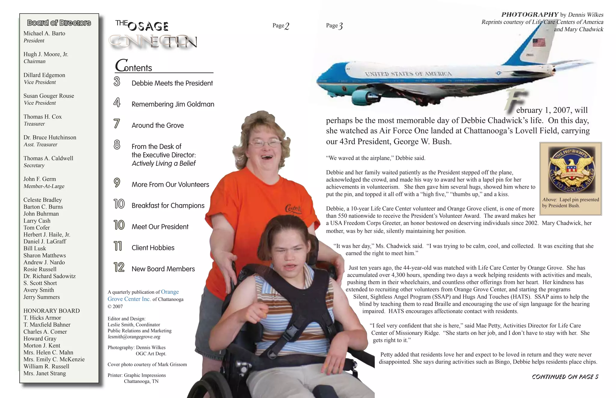 Osage Connection Summer 2007 (cover page) | PDF