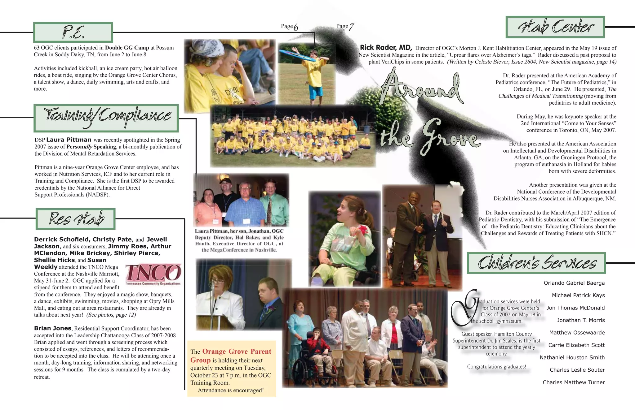 Osage Connection Summer 2007 (cover page) | PDF