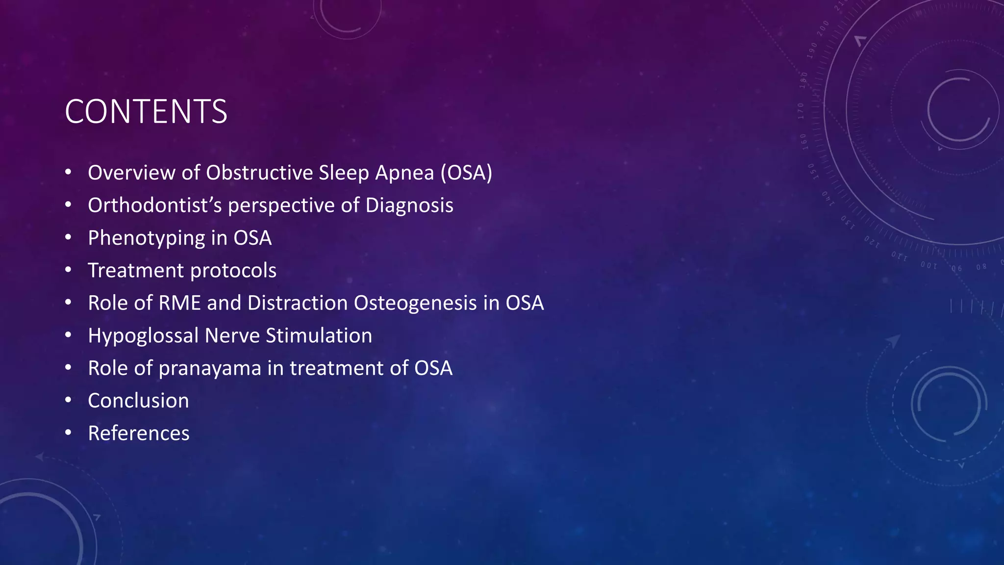 Obstructive sleep apnea- Orthodontist's perspective | PPTX