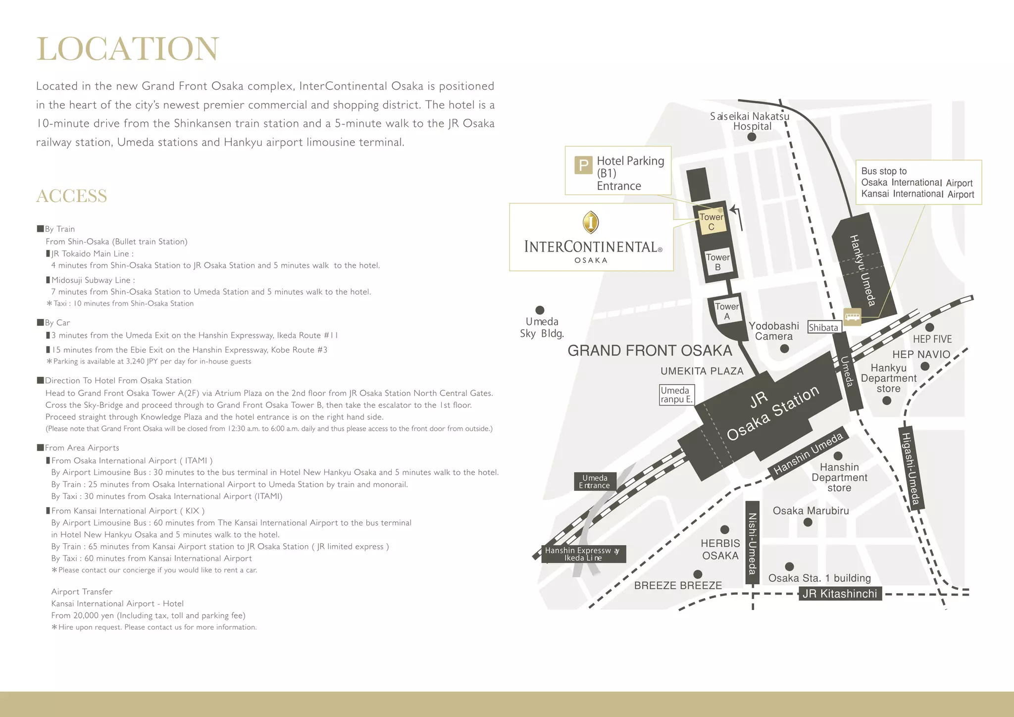 InterContinental Osaka - ebrochure 2018 (ihg japan) | PDF