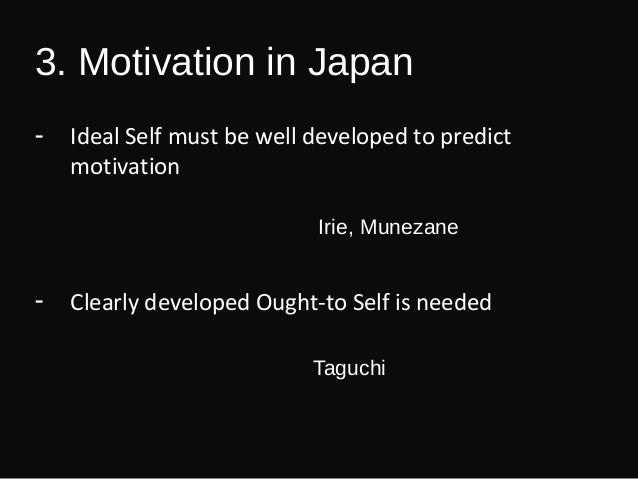 An overview of recent language learning motivation in Japan