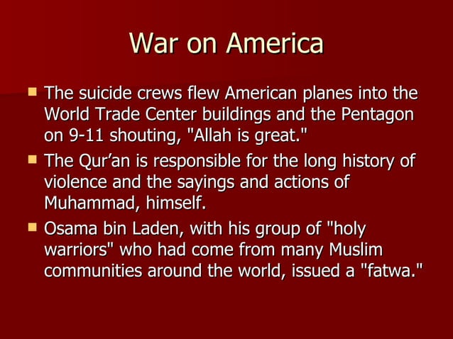 Osama Bin Laden Presentation | PPT