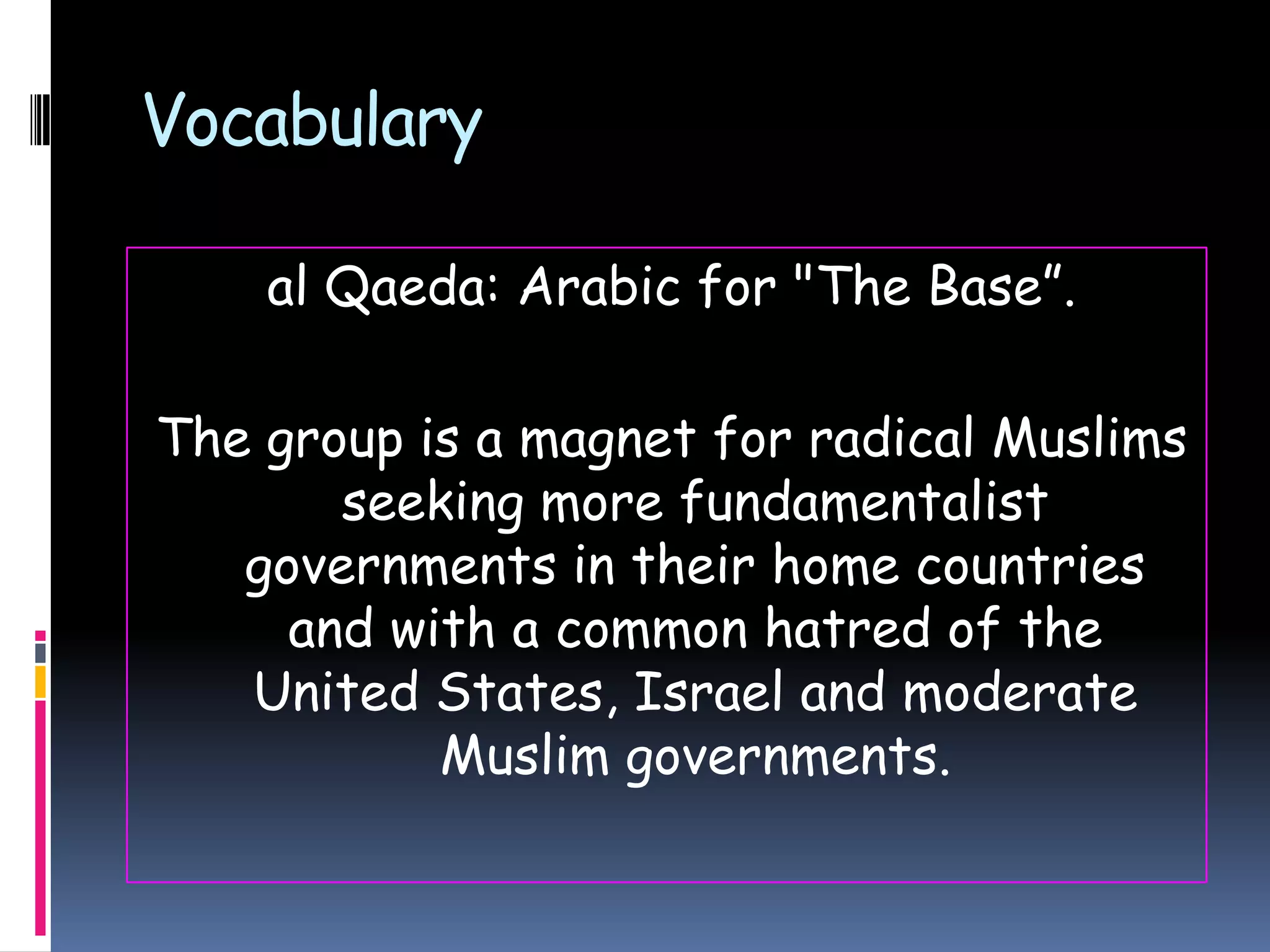 Osama bin Laden - power point presentation | PPTX