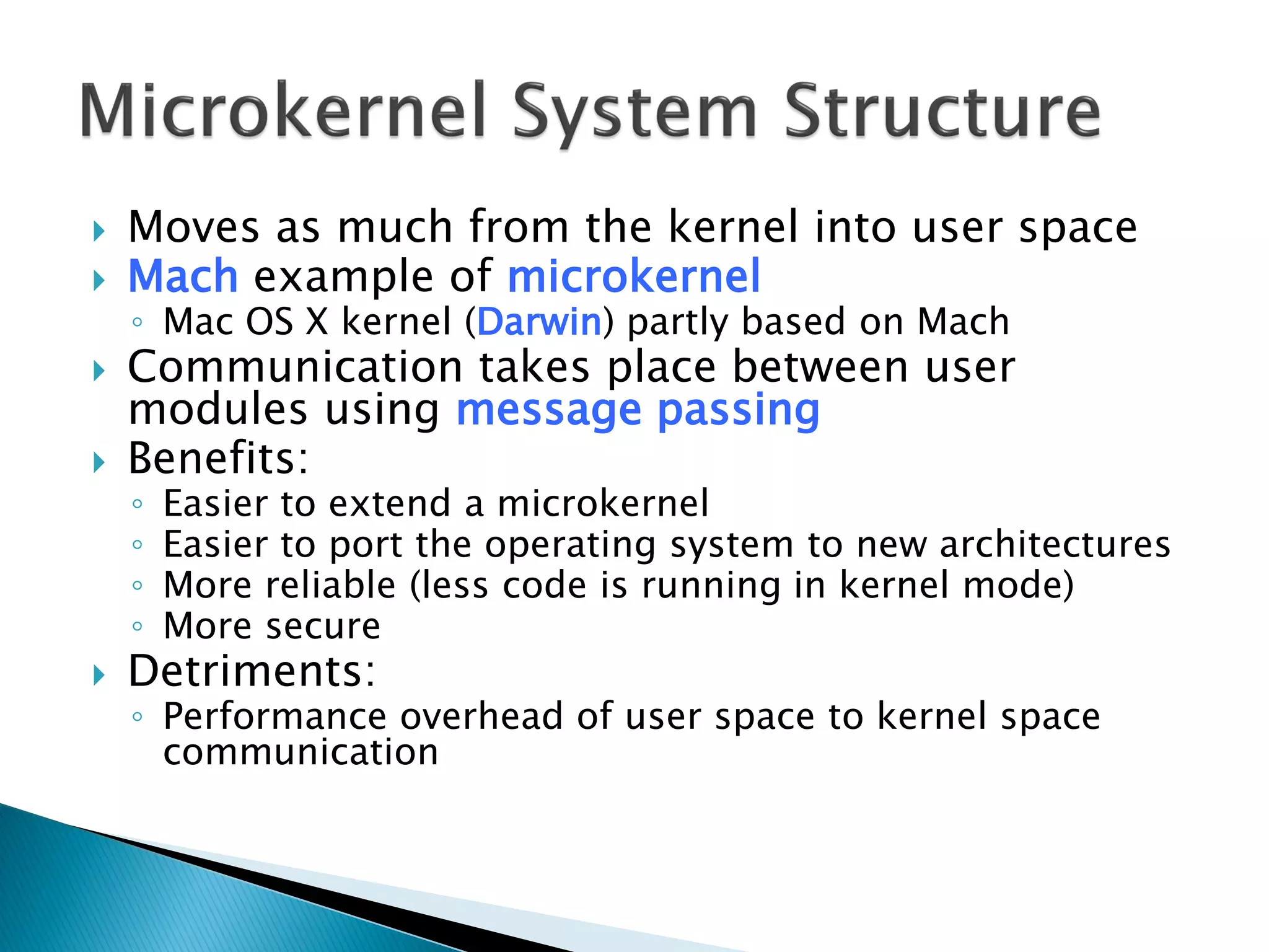 Operating System Concepts Presentation | PDF