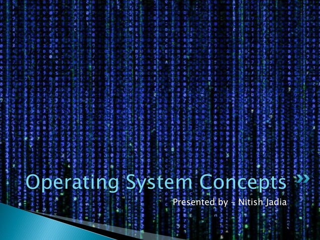 Operating System Concepts Presentation | PDF