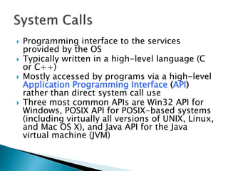 Operating System Concepts Presentation | PPT