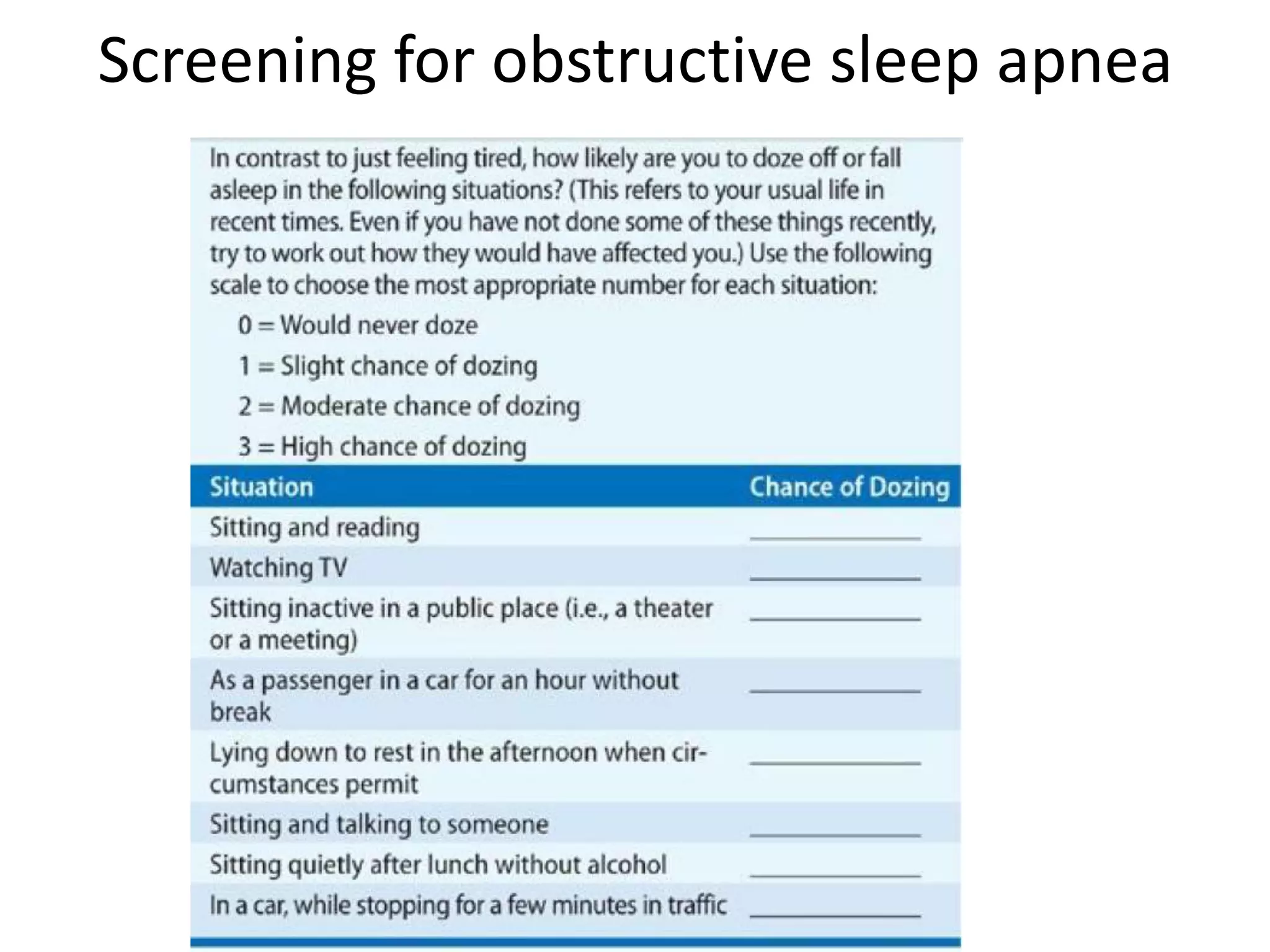 Obstructive sleep Apnea | PPTX | Ear, Nose and Throat Conditions ...