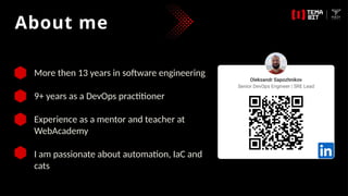 "DevOps culture and digital transformation process of Temabit Fozzy Group", Oleksandr ...