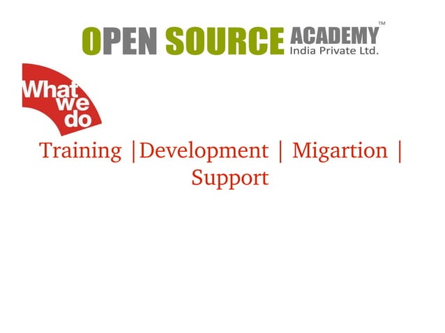 Open Source Academy India Private Limited - Internships For Final Year ...