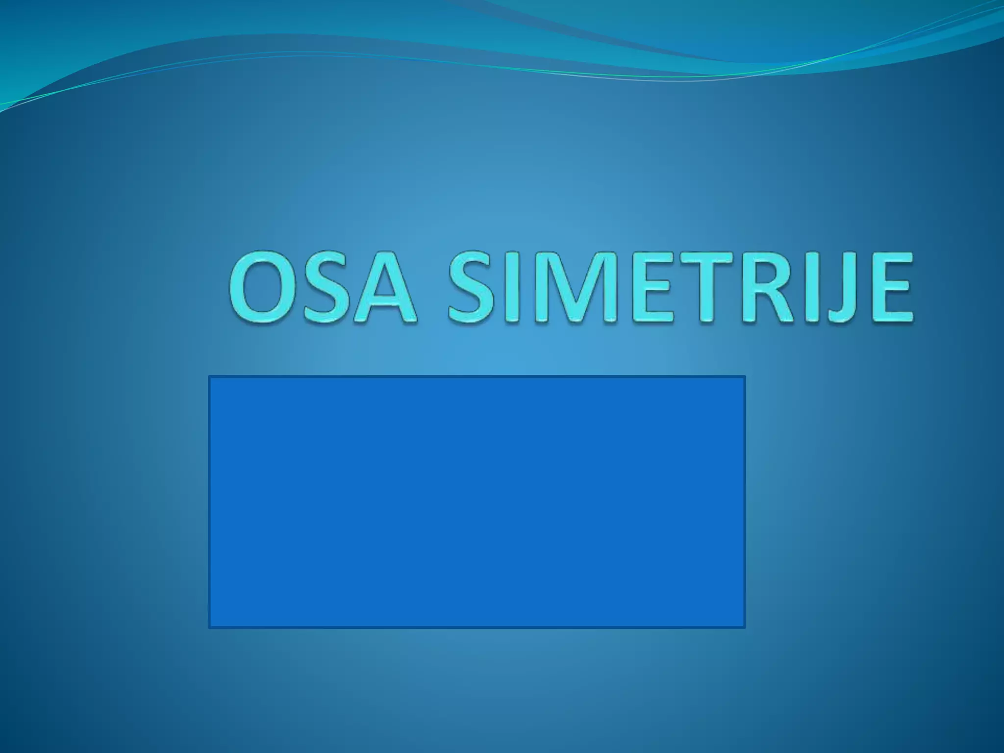 Osa simetrije | PPTX