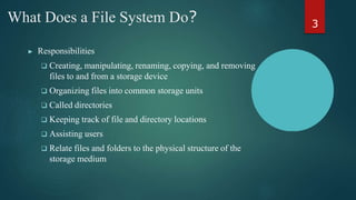 OS_Assignment for Disk Space & File System & File allocation table(FAT) | PPT