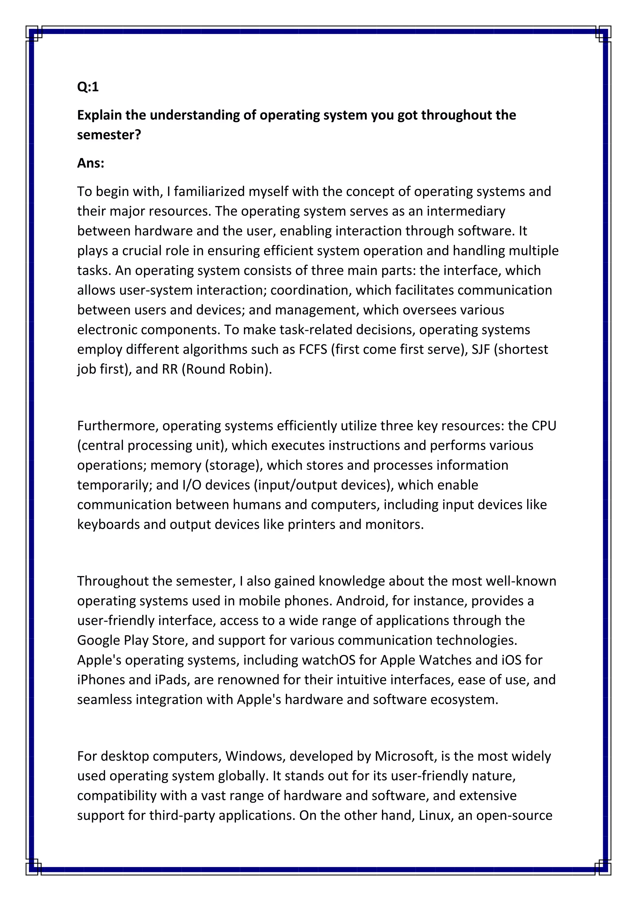 os assignment 2nd shoaib.docx | Free Download