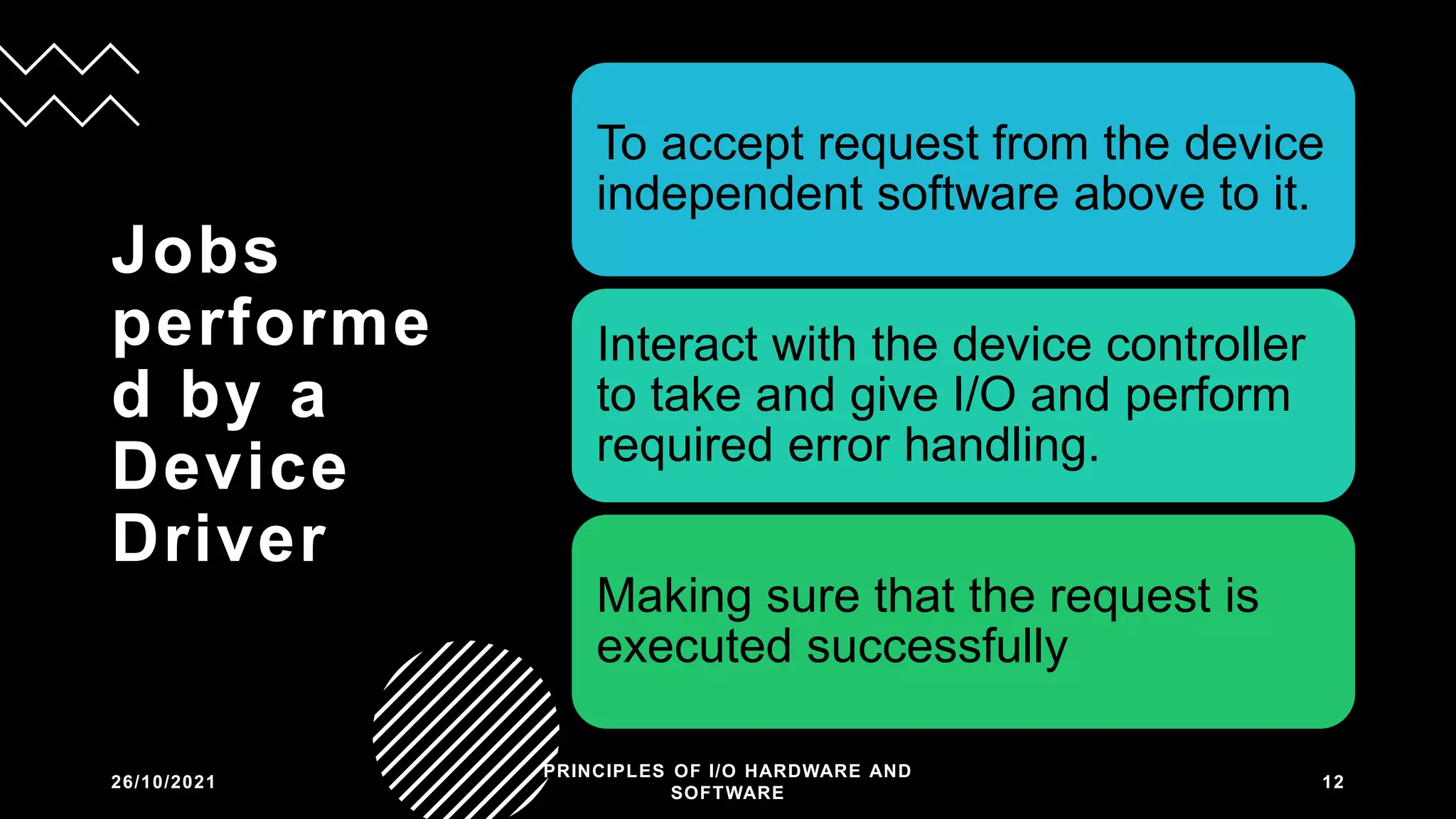 Principles of I/O Hardware and Software | PDF