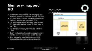 Principles of I/O Hardware and Software | PDF