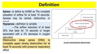 Obstructive sleep apnea | PPT