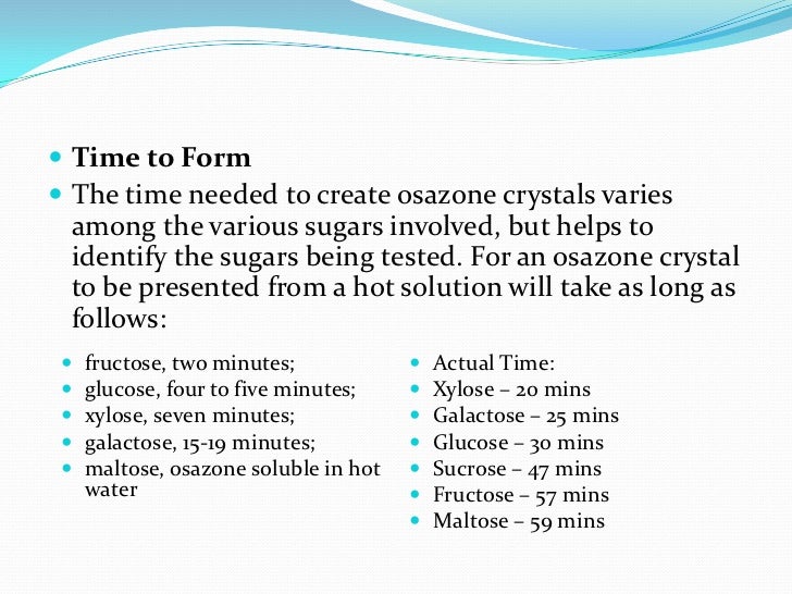 Osazone Test Definition Principle Procedure Result Uses Osazone Test ...
