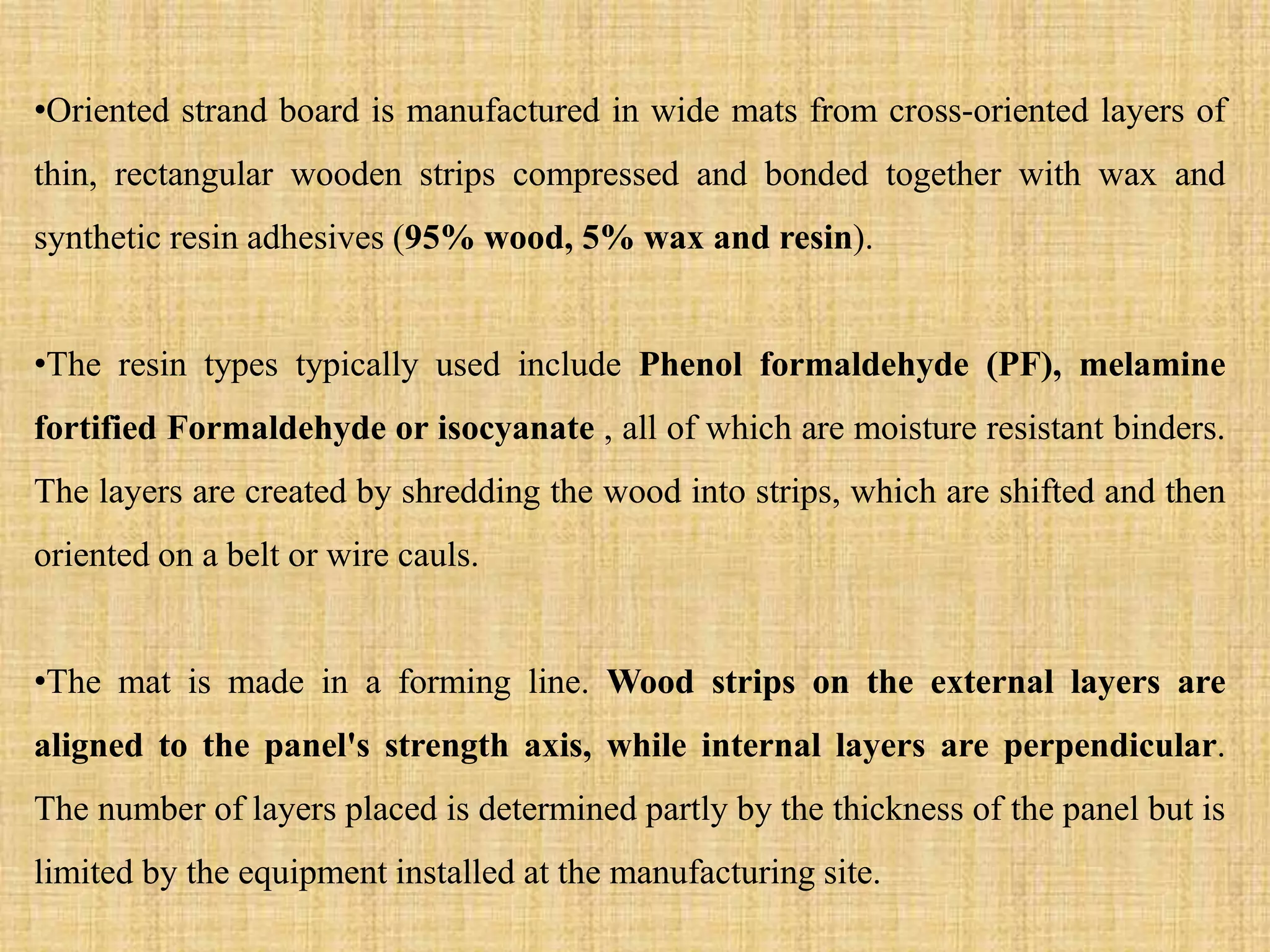 OSB & WOOD COMPOSITES | PPTX