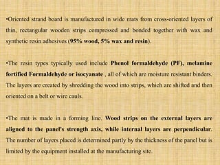 OSB & WOOD COMPOSITES | PPTX