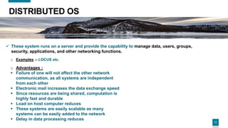 Operating System and Building Blocks | PPTX