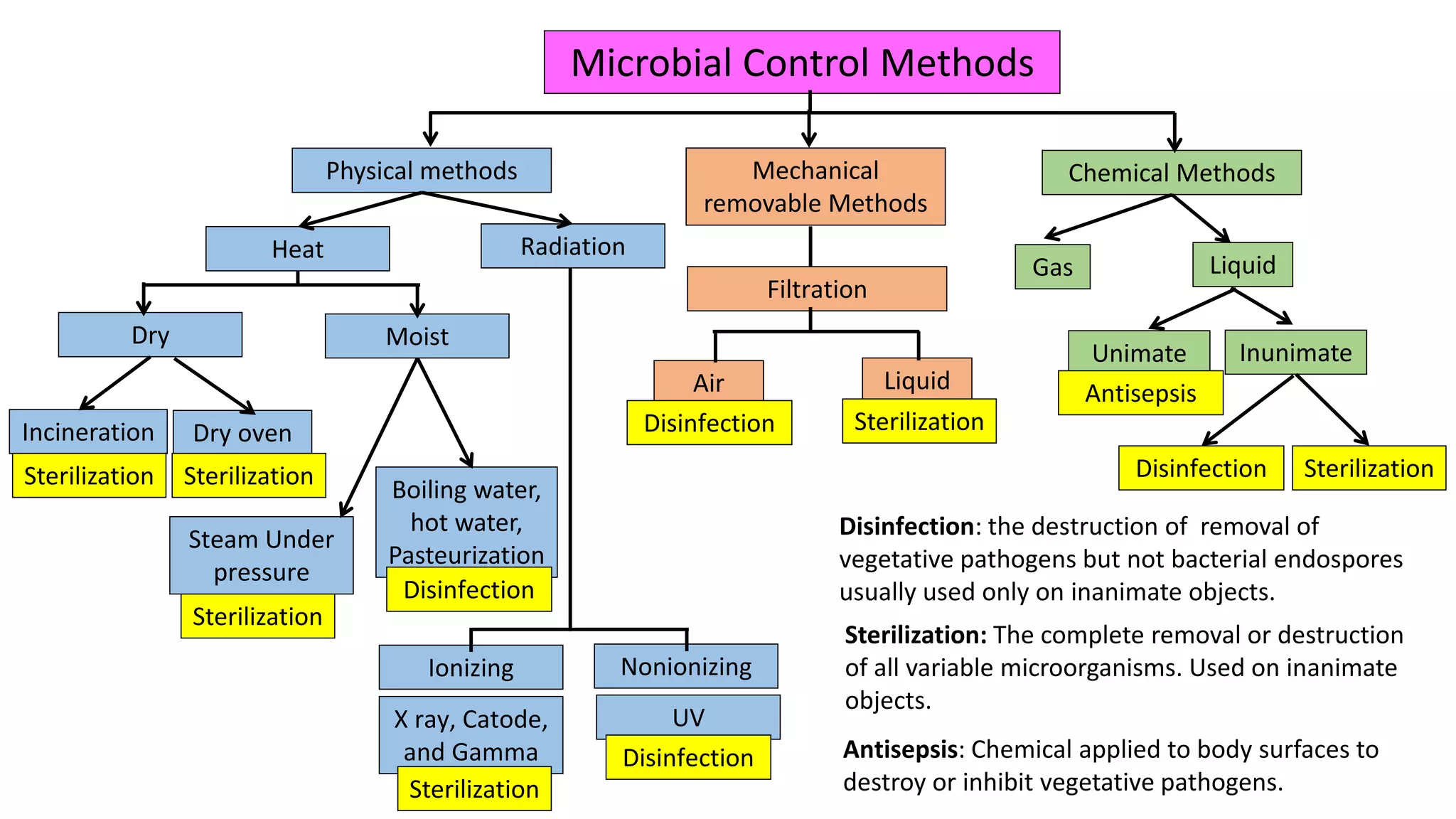 the control of microbial growth | PPTX