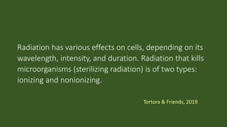the control of microbial growth | PPTX
