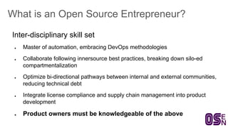 OSEN SF Meetup - Business of Open Source | PPT