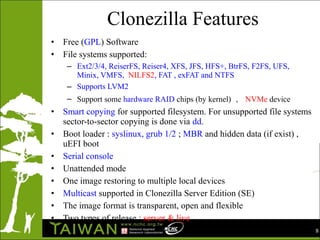 Easy backup & restore with Clonezilla - Tips form Basic to Advanced | ODP