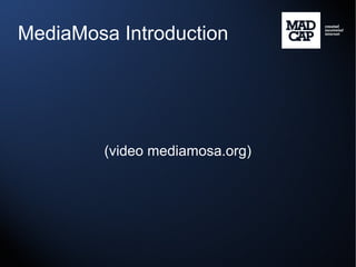 MediaMosa: Open Source Digital Asset Management | PPT
