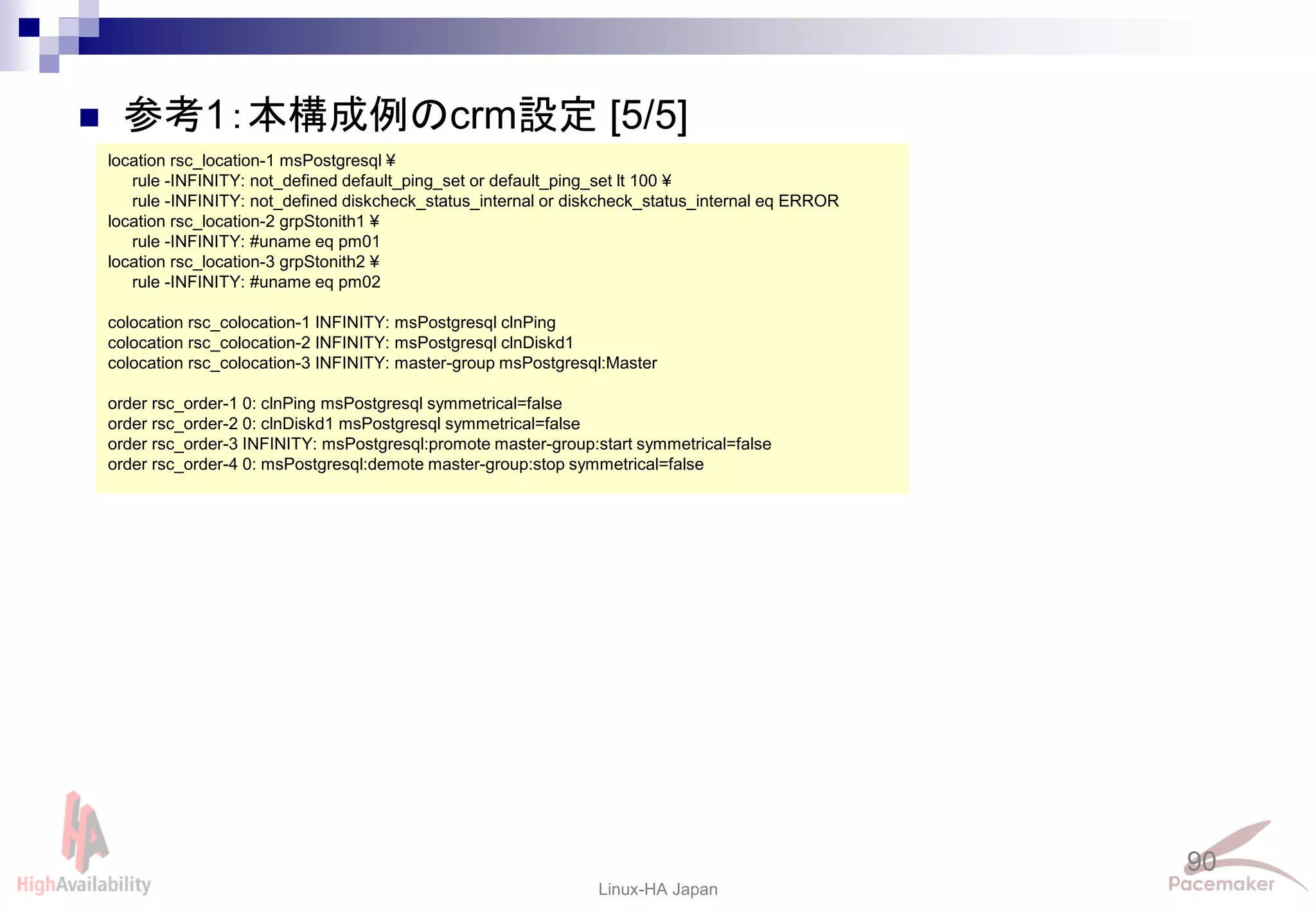 PG-REXで学ぶPacemaker運用の実例 | PDF