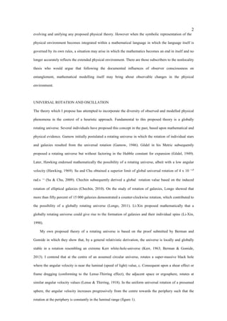Ian Weinberg - Theory of Universal Oscillation | PDF