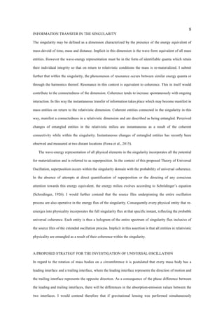 Ian Weinberg - Theory of Universal Oscillation | PDF