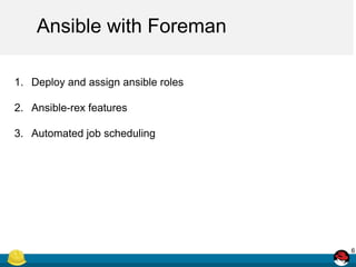 Ansible Integration in Foreman | PDF
