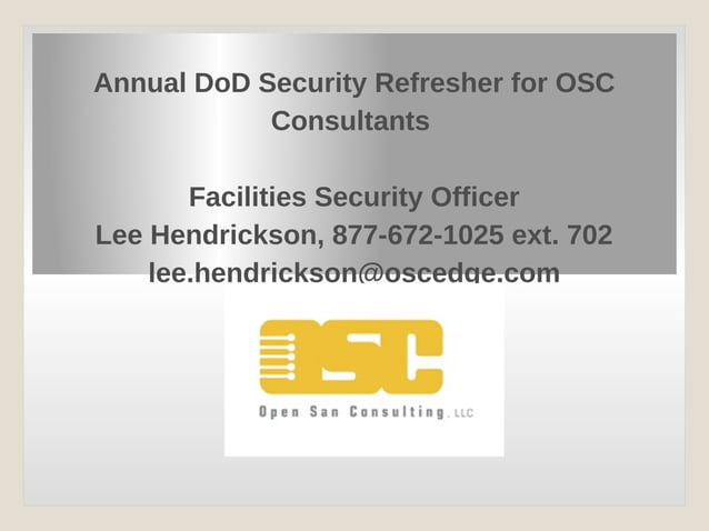 Annual security refresher course | PDF | Internet for Beginners | Internet