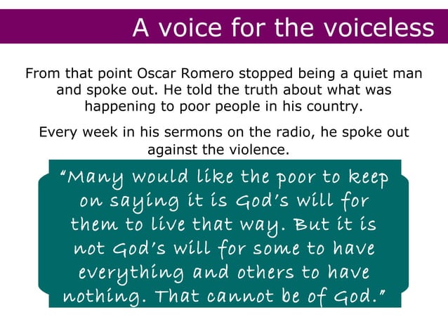 Oscar Romero PowerPoint | PPT