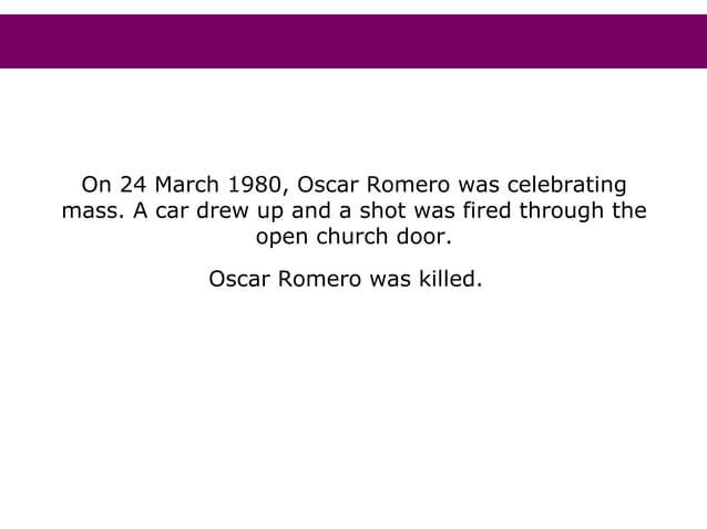 Oscar Romero PowerPoint | PPT