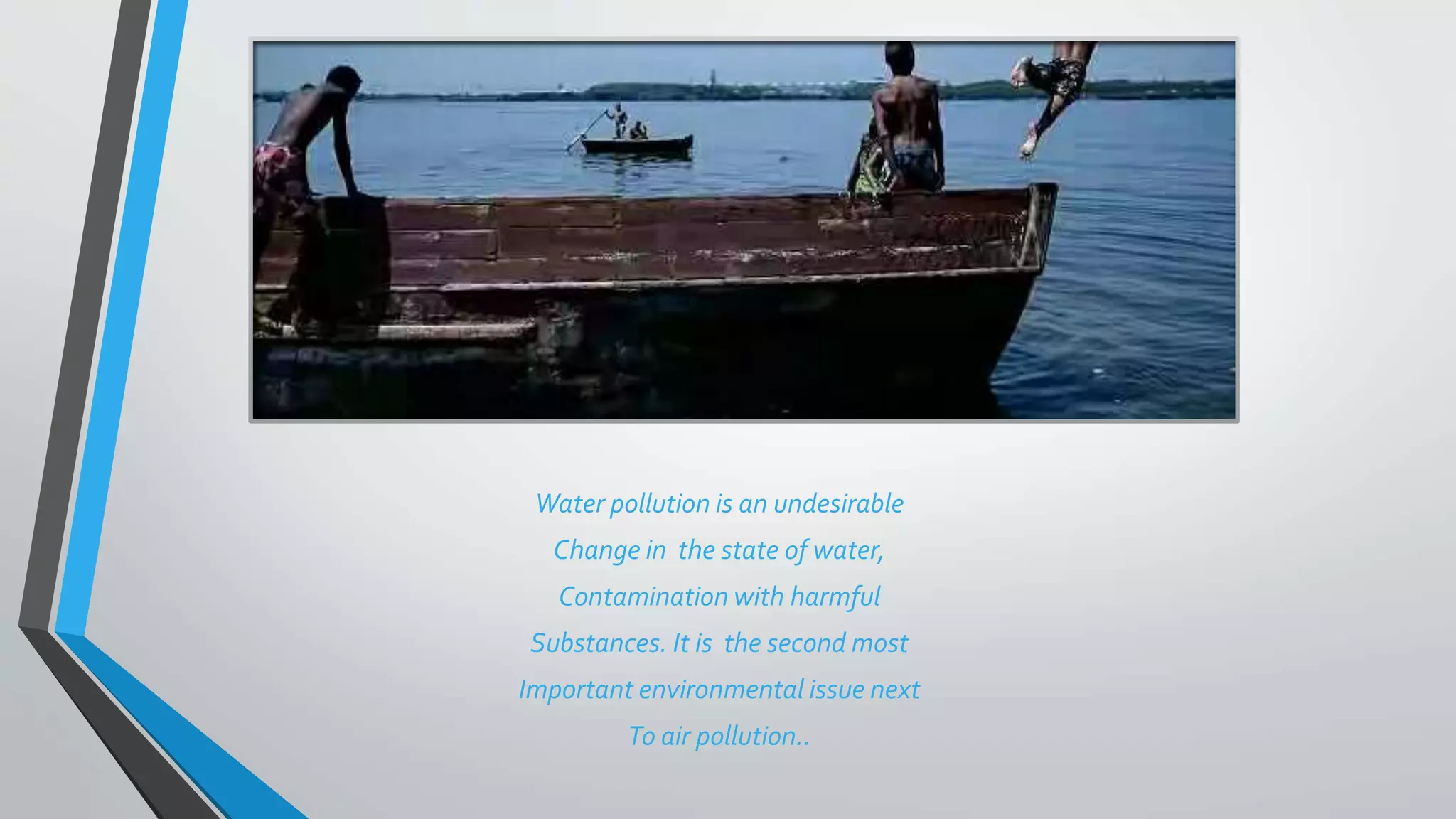 Water polution | PPTX