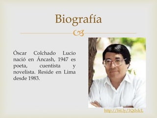 Oscar colchado | PPTX