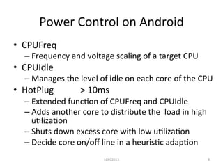 Oscar compiler for power reduction | PPT