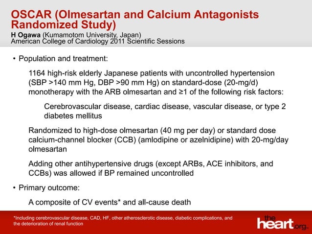 OSCAR trial - Summary & Results | PDF | Heart and Cardiovascular ...