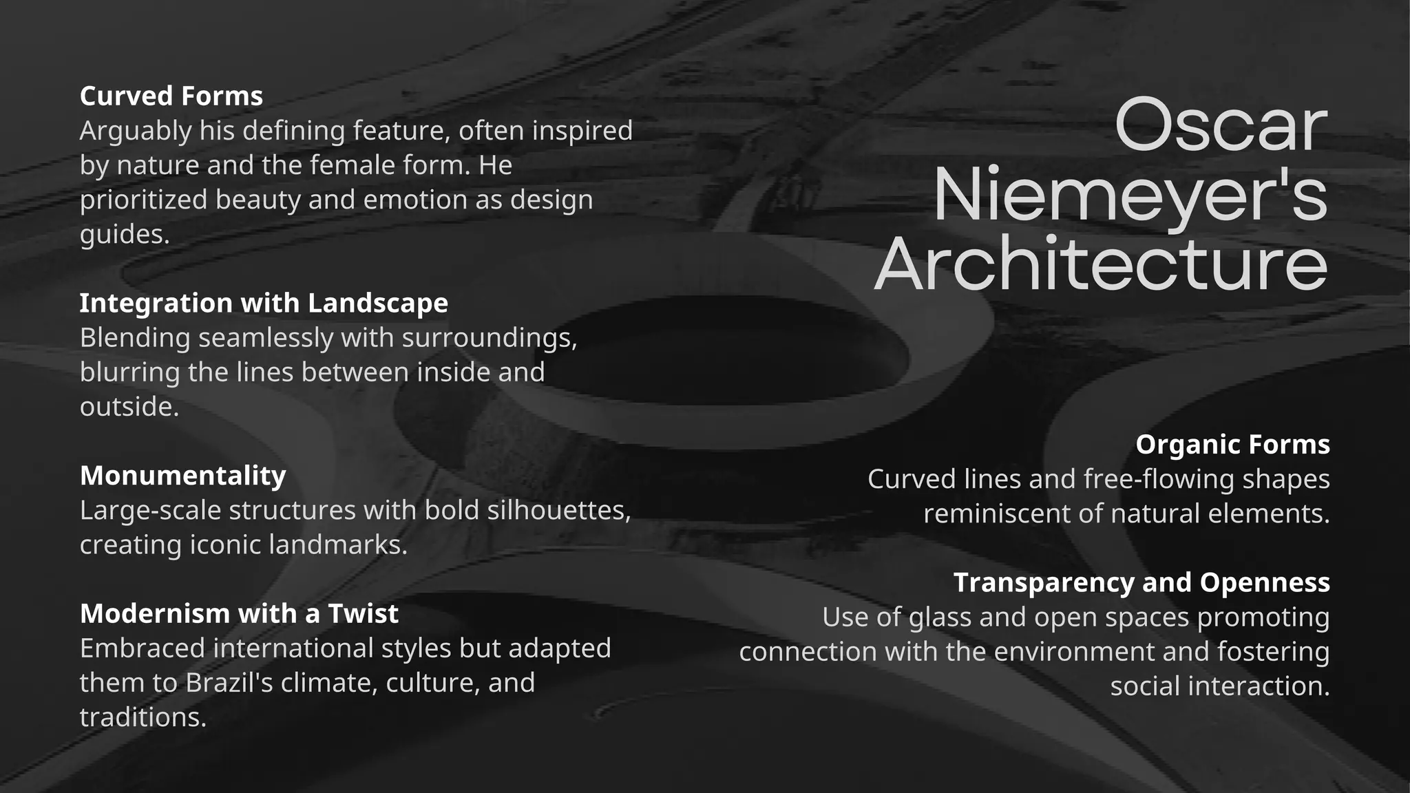 Oscar Niemeyer: A Legacy in Curves (About and Other) | PDF