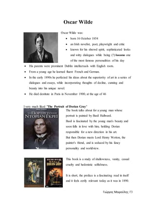 OscarWilde-george | DOCX