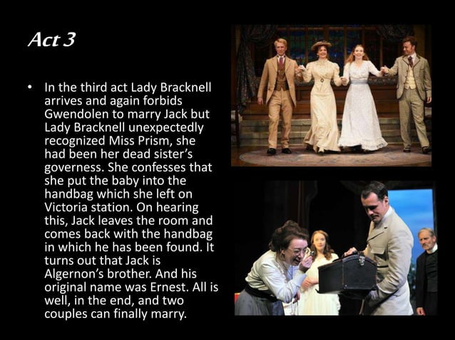 Oscar wilde the importance of being earnest | PPT