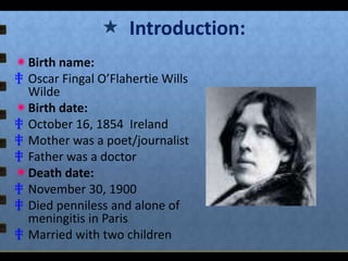 Oscar Wilde Facts For Kids Best Sale | emergencydentistry.com