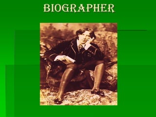 Oscar wilde webquest | PPT